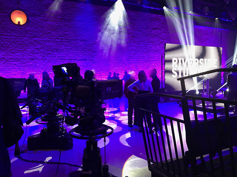 Riverside Television Studio 1 | Elgood Television Studio Floors